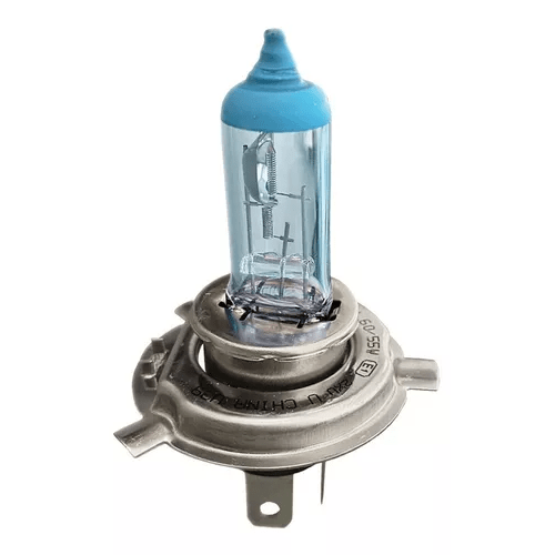 Par De Lampada H4 Azul Blue Effect Original Valeo 12v 50/60w