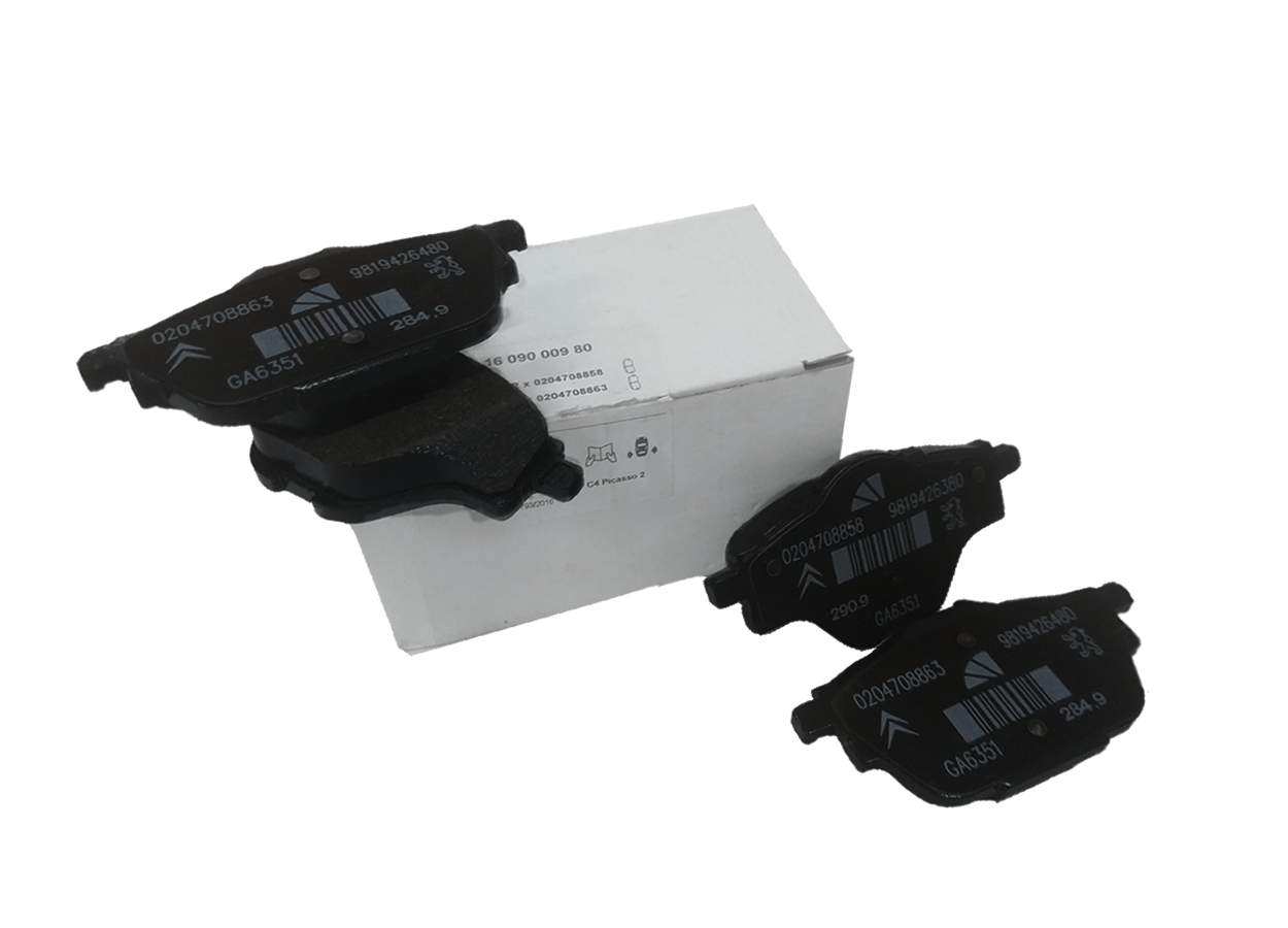 1609000980 Pastilha de Freio Traseiro THP Original 2019 Peugeot 3008 5008