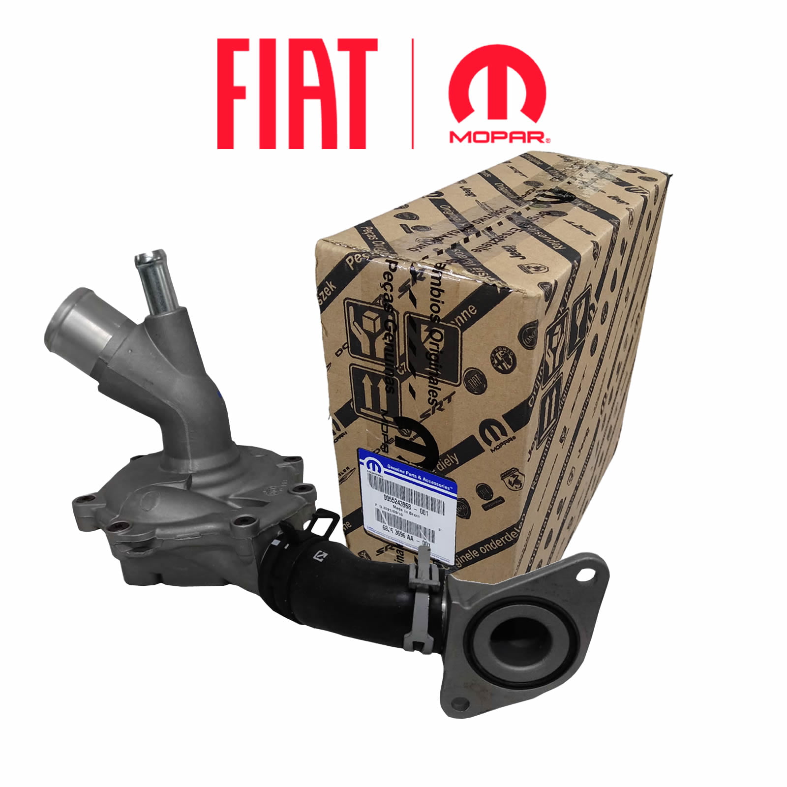 Bomba De Agua Do Motor Etorq Jeep Renegade Fiat Strada Doblô