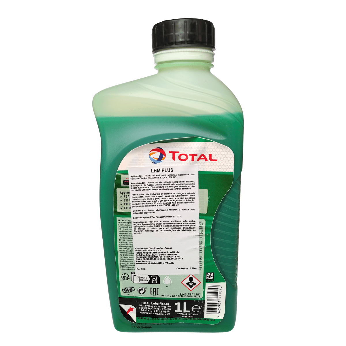 Fluido Total Lhm Plus Veiculos Citroen Peugeot Psa B71 2710